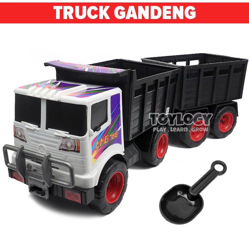 Kids Toys Car Truck Tronton Open Tub Trailer Jumbo Trailer Dump Truck ...