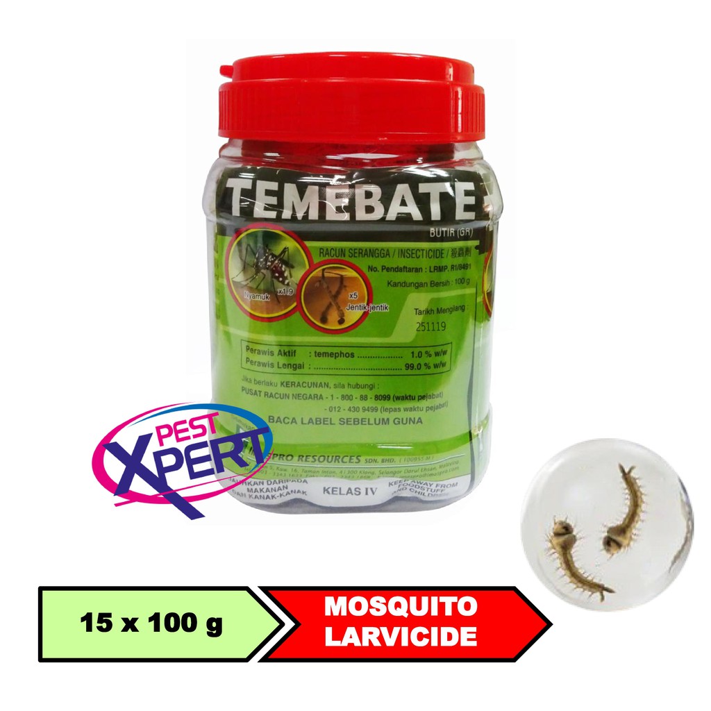 TEMEBATE / DENGGI / DENGUE / MOSQUITO LARVICIDES / UBAT JENTIK NYAMUK ...