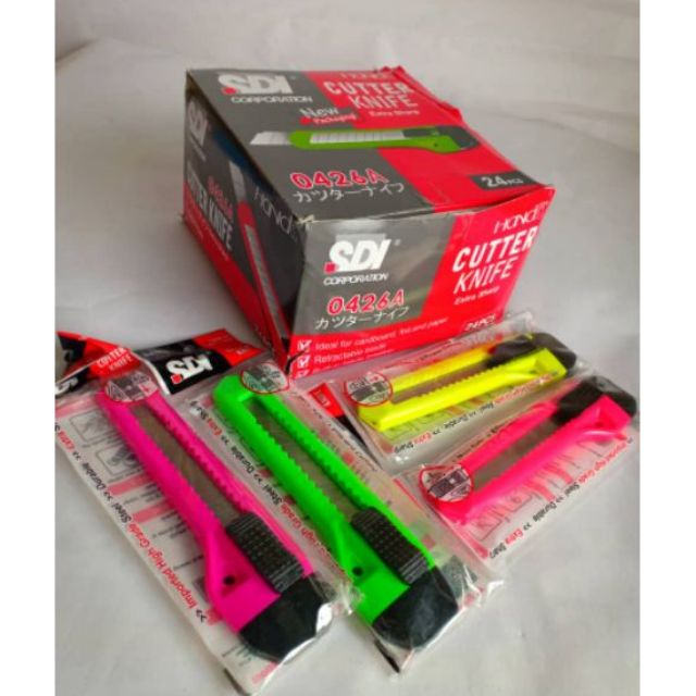 Stok Sedia Pisau Tolak Besar SDI Pemotong/SDI Big Cutter Knife 0426A ...