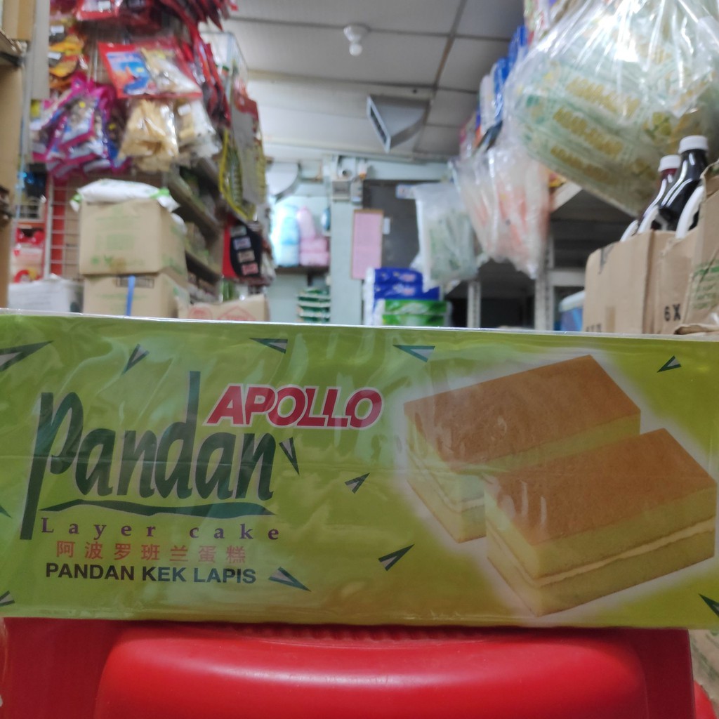 Apollo Pandan Layer Cake 432g | Shopee Malaysia