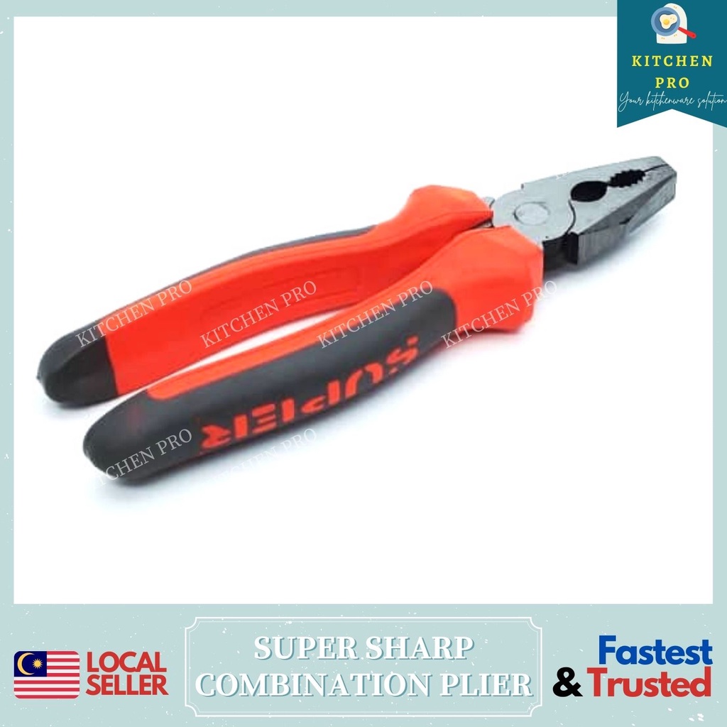 𝐊𝐈𝐓𝐂𝐇𝐄𝐍 𝐏𝐑𝐎 | Heavy Duty Combination Plier Wire / Cutter Plier ...
