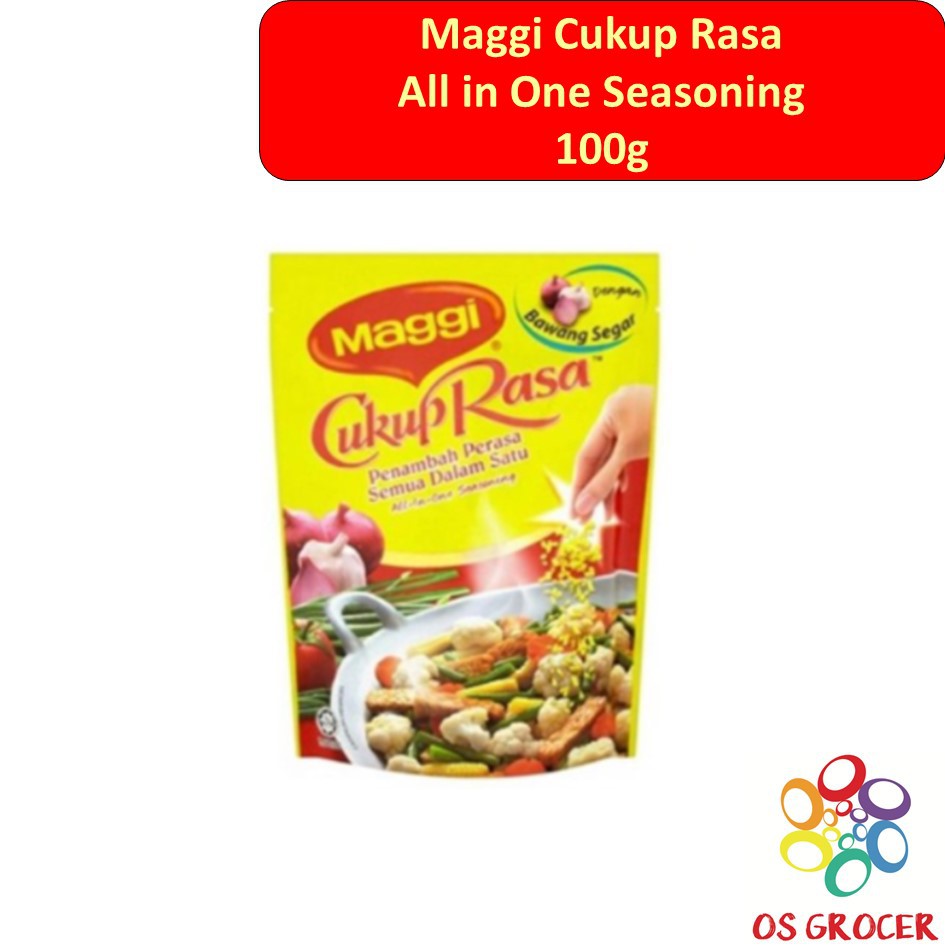 Maggi Cukup Rasa All In One Seasoning 100g | Shopee Malaysia