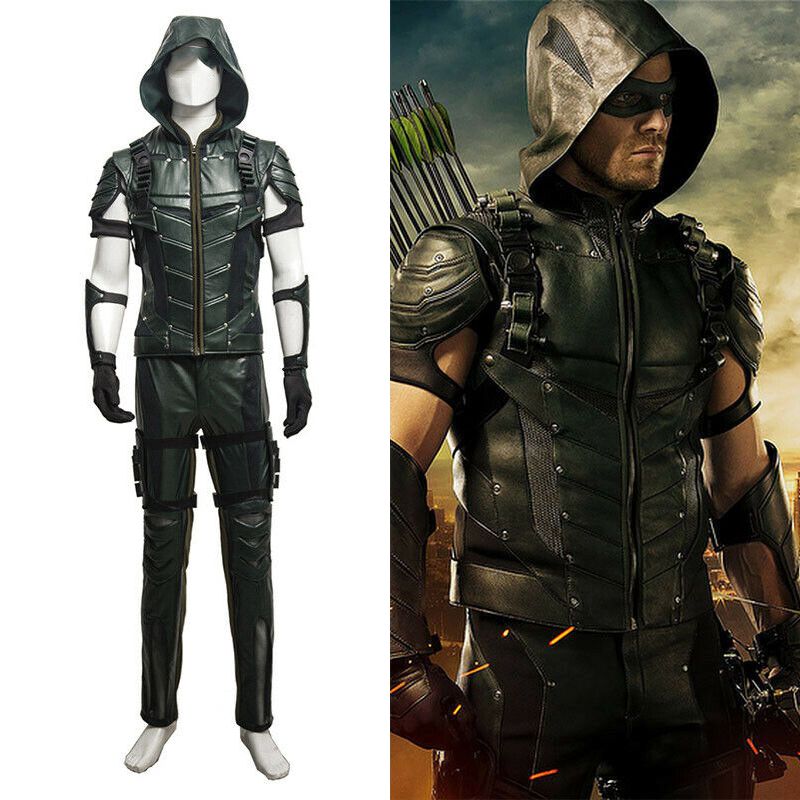 Your Green Complete Arrow Oliver Cosplay With This High-quality ...