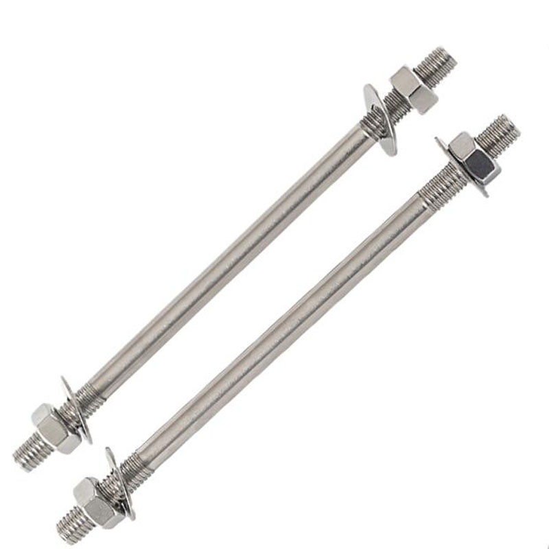 304 Stainless Steel Wall Screw Lengthened Stud Bolt to Thread Rod Stud ...