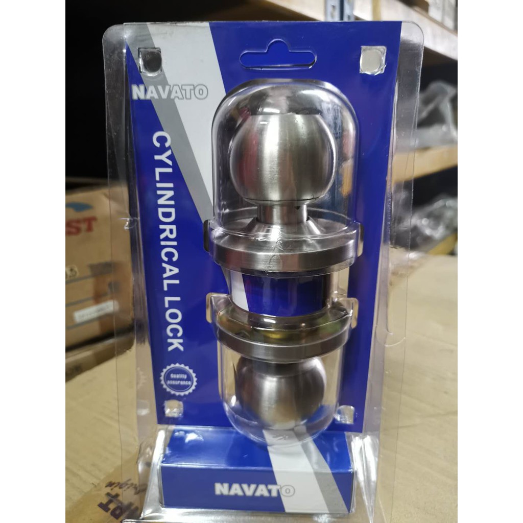 NAVATO Cylinder Door Lock Set SN/AC For House Room Cylindrical Door ...