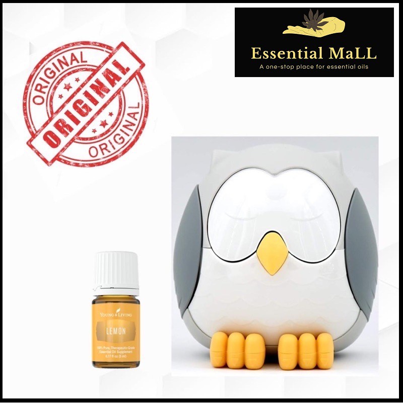 Young Livings YL Feather The Owl Ultrasonic Diffuser with Free Sticker ...