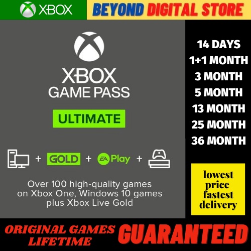 [REGION FREE] XBOX GAME PASS ULTIMATE + EA PLAY 14 DAYS/MONTH/YEAR ⚡ ...