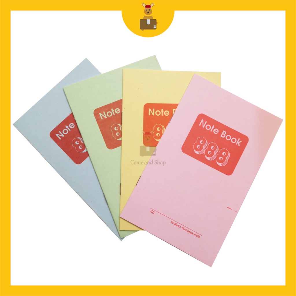 888 Note Book Economy Pocket Book Buku Nota 888 (10.2cm x 16cm) (RANDOM COLOR) | Shopee Malaysia