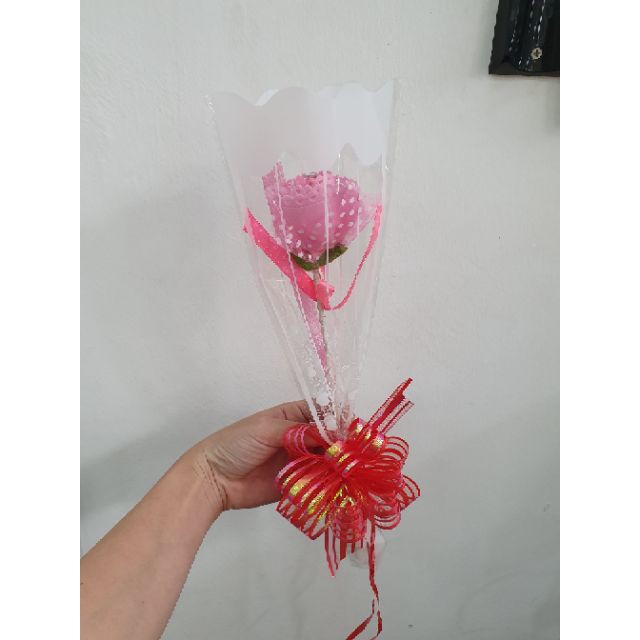 Flower Plastic Wrapper 100pcs / Pembalut Bunga Plastik 100 pcs 1 ...
