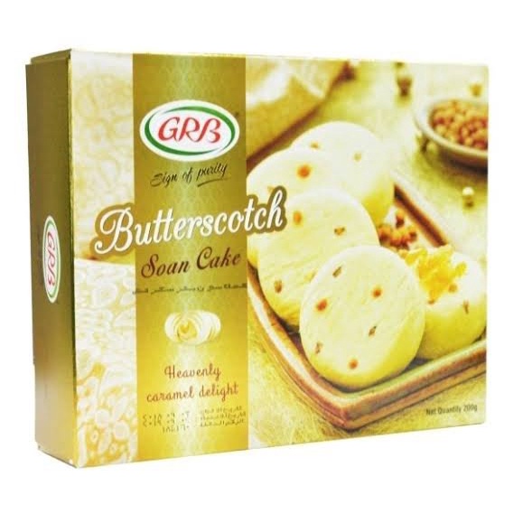 GRB Butterscotch Soan Cake 200g (Indian Sweet) | Shopee Malaysia