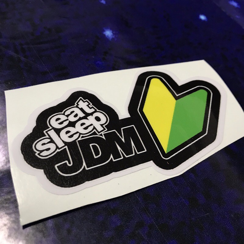 JDM Eat Sleep JDM Stickers Japan | Shopee Malaysia