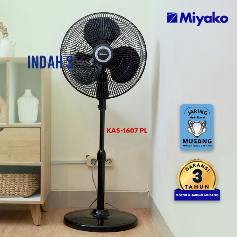 Miyako KAS 1607 PL Fan / MIYAKO 16Inch Standfan KAS 1607PL | Shopee Malaysia