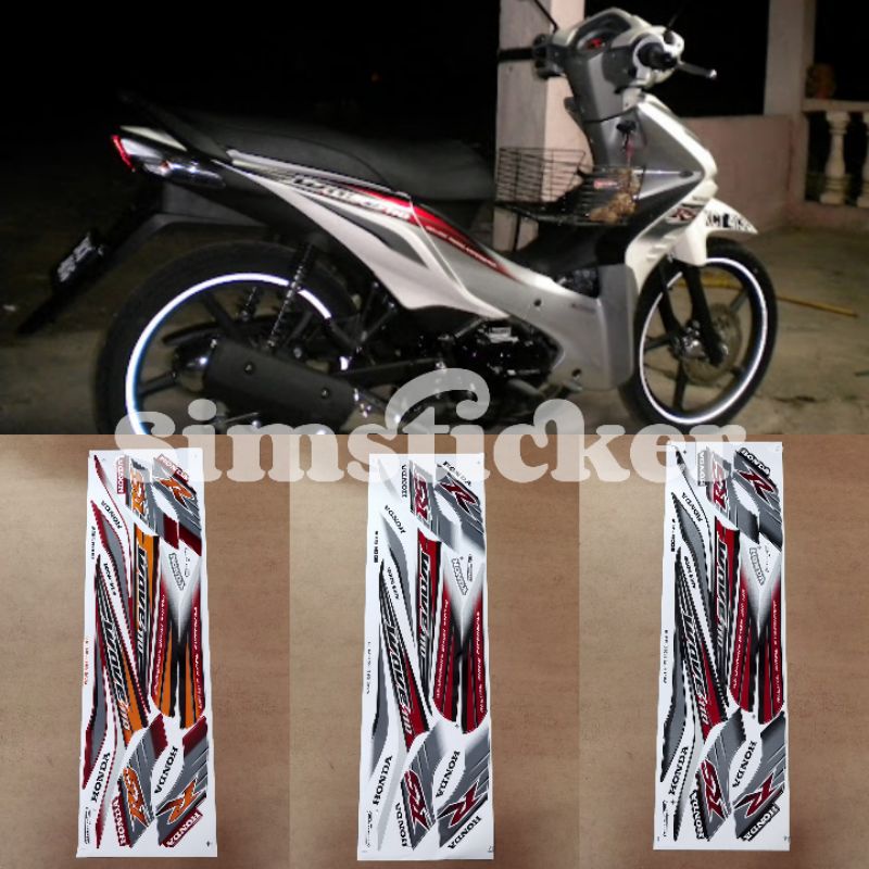 HONDA WAVE 110 R/RS BODY STICKER | Shopee Malaysia