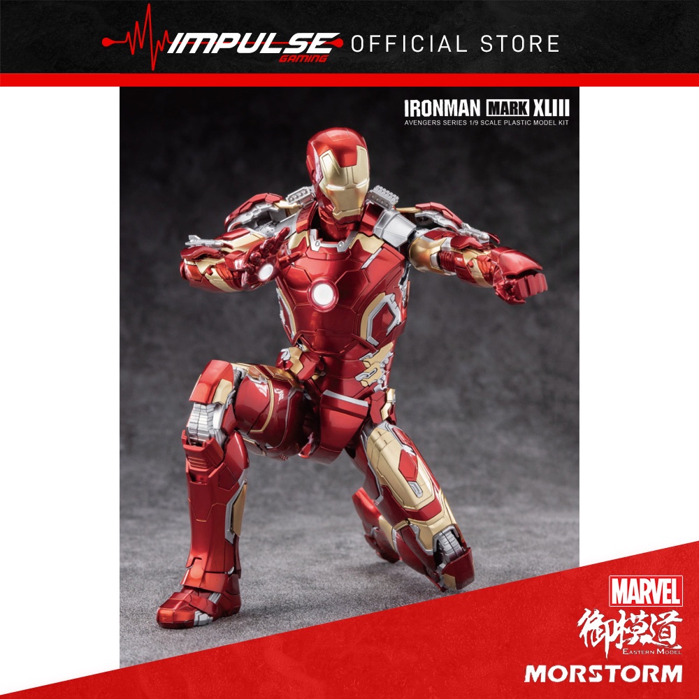 E-Model Morstorm 1/9 Iron Man Mark 43 Deluxe Version / 御模道 / 钢铁侠 / 豪华版 ...