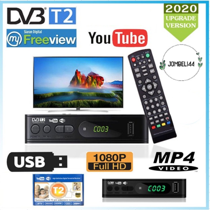 🔥Malaysia🔥 DVB T2 Decoder MYTV Myfreeview Dekoder Malaysia TV Channels ...