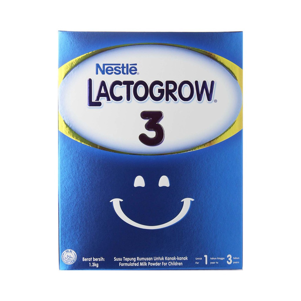 Nestle Lactogrow 3 Children Milk Powder (1.3kg) | Shopee Malaysia