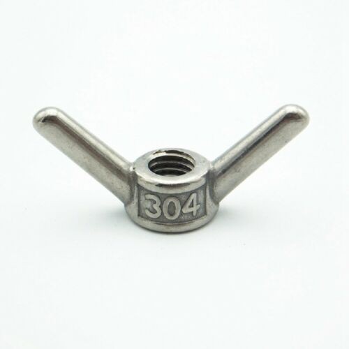 5PCS 304 Stainless Steel Metric Thread Long Wing Nut Butterfly Nut Hand ...