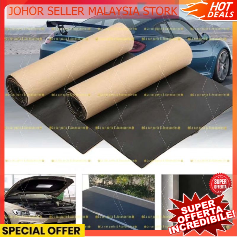 Car Kereta Van Sound proof insulation Radio Cotton Film Silent Damper ...