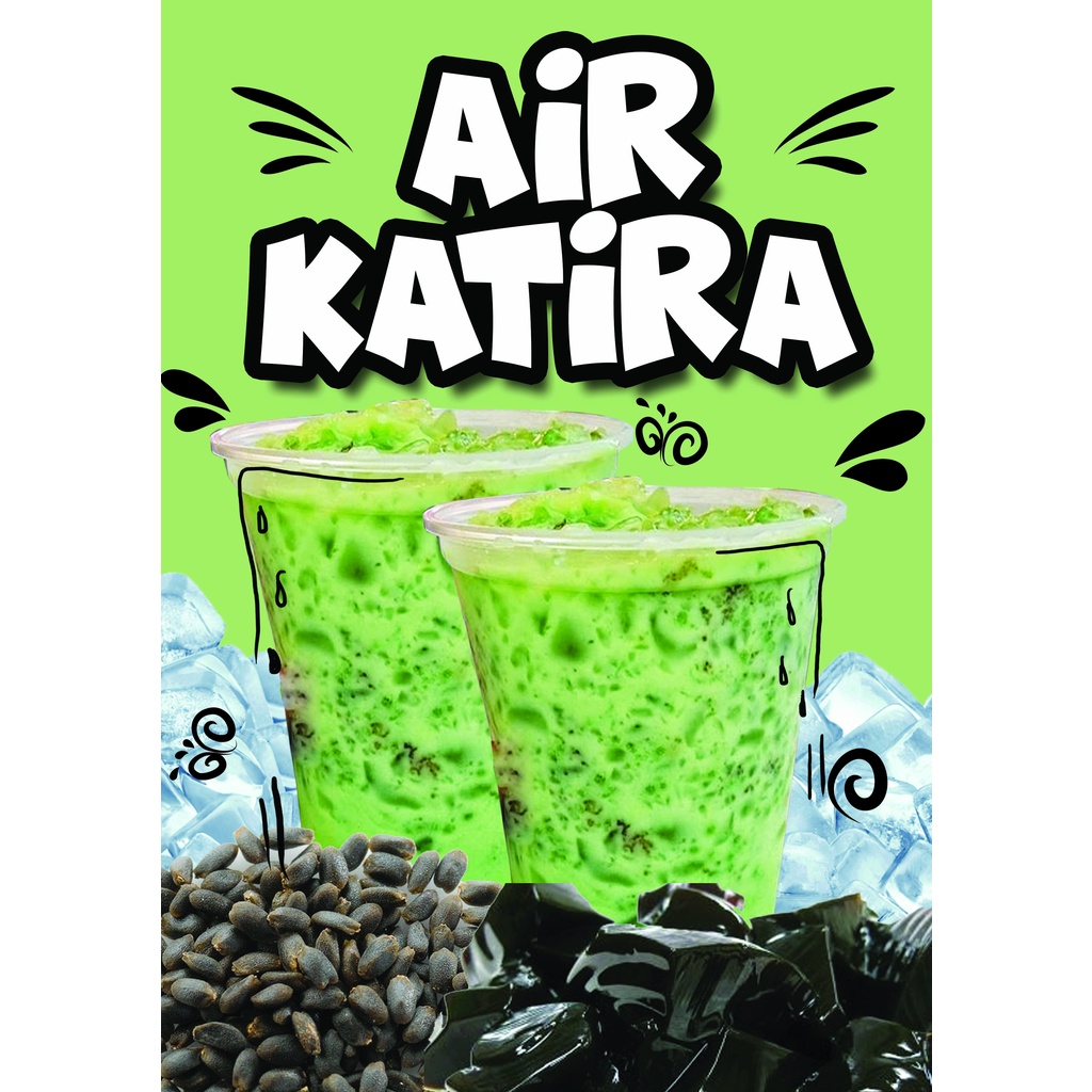 STICKER AIR BALANG SAIZ A4⭐MURAH⭐BOLEH EDIT INFO, AIR JUS BUAH BAZAR ...