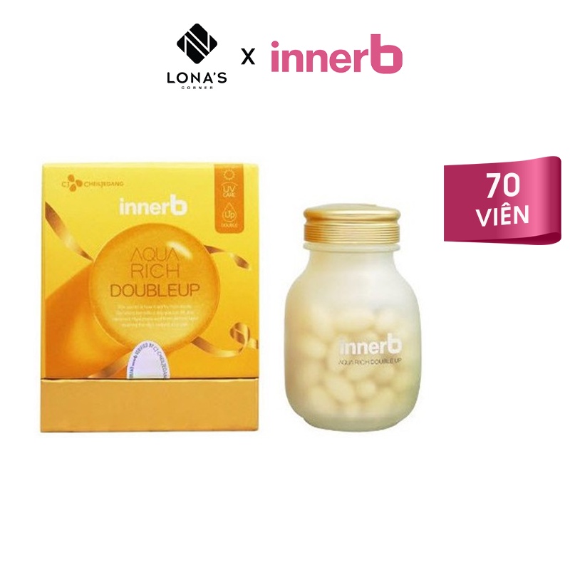 Innerb Aqua Rich Doubleup Oral Tablets Support Hydration And Collagen ...