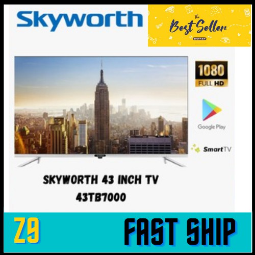 Free shipping Skyworth 43 Inch TV 43TB7000 Full HD Smart Android LED TV ...