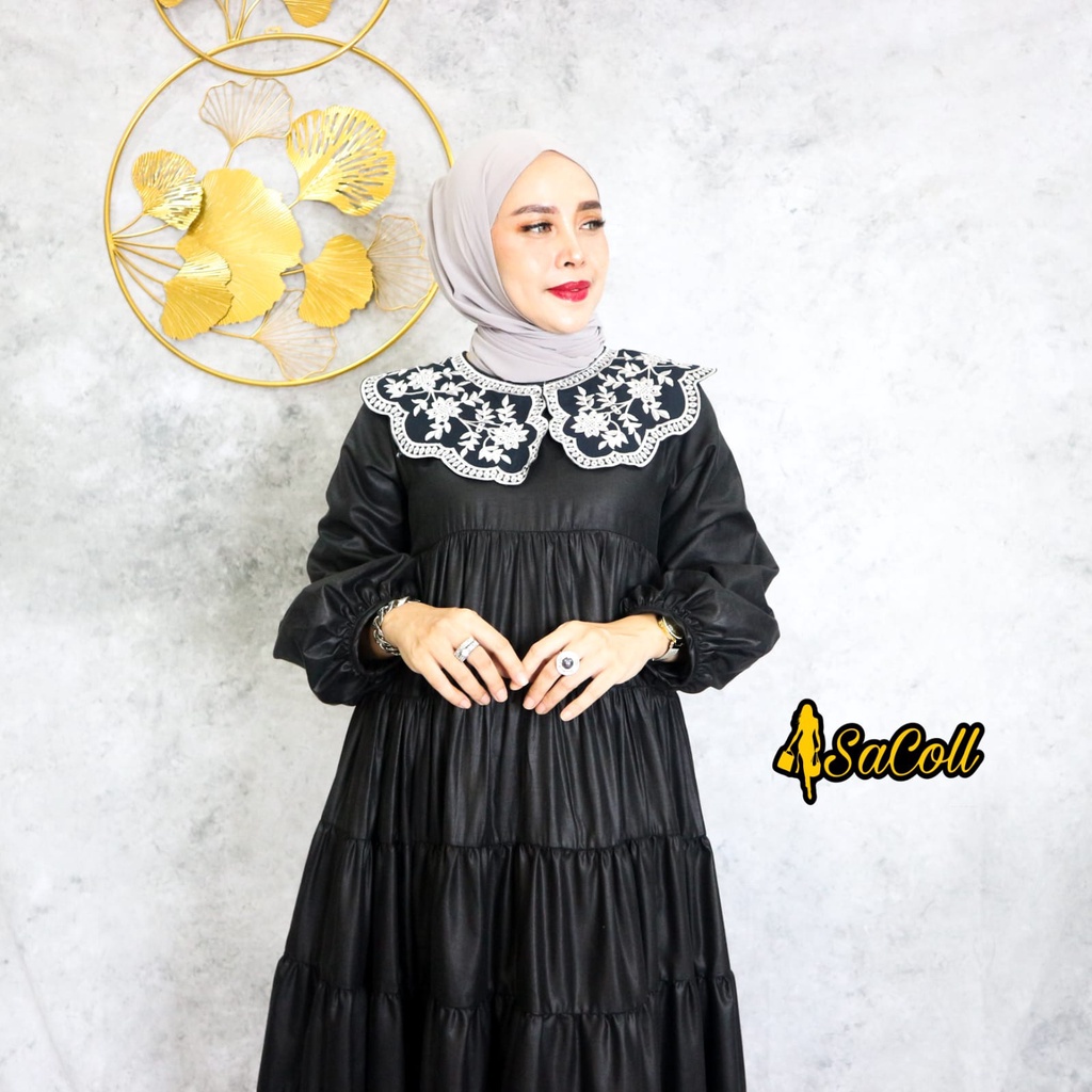 KATUN Liana DRESS ALA STYLE MAMBA STYLE - - PREMIUM GLOSSY Cotton DRESS ...