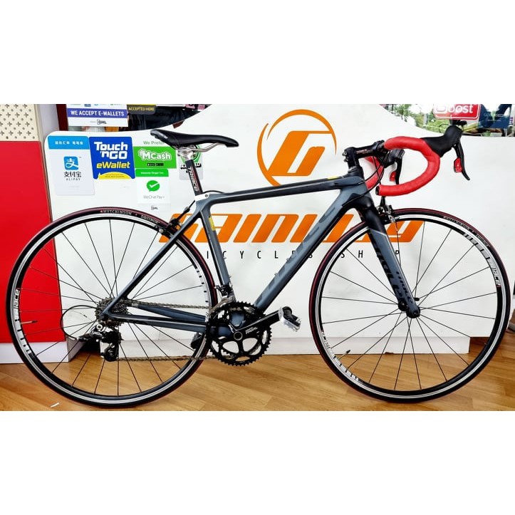 TRIACE KS300 Carbon Sram Rival 20 Speed Road Bike Frame Size 46cm BTKS300 | Shopee Malaysia