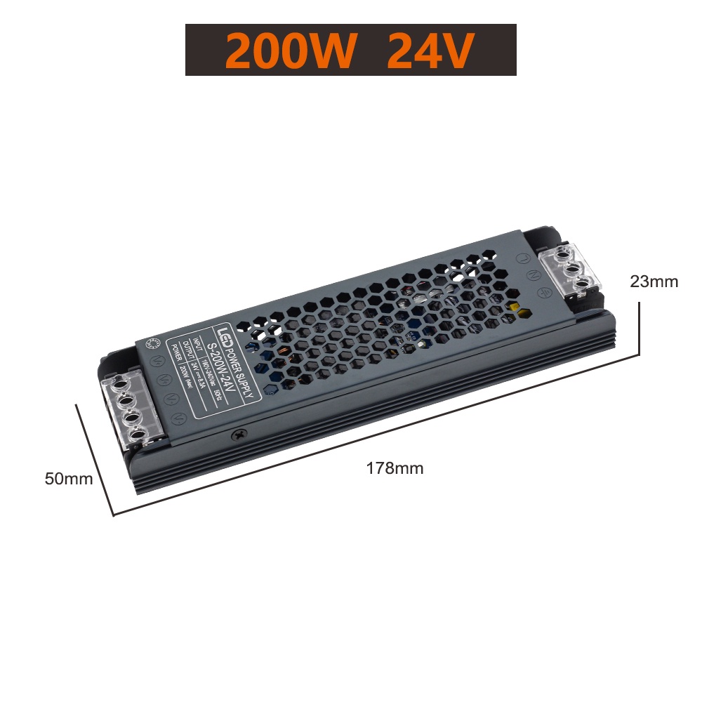 [New Arrival] LED Power Supply DC12V 24V Ultrathin LED Driver Mute ...