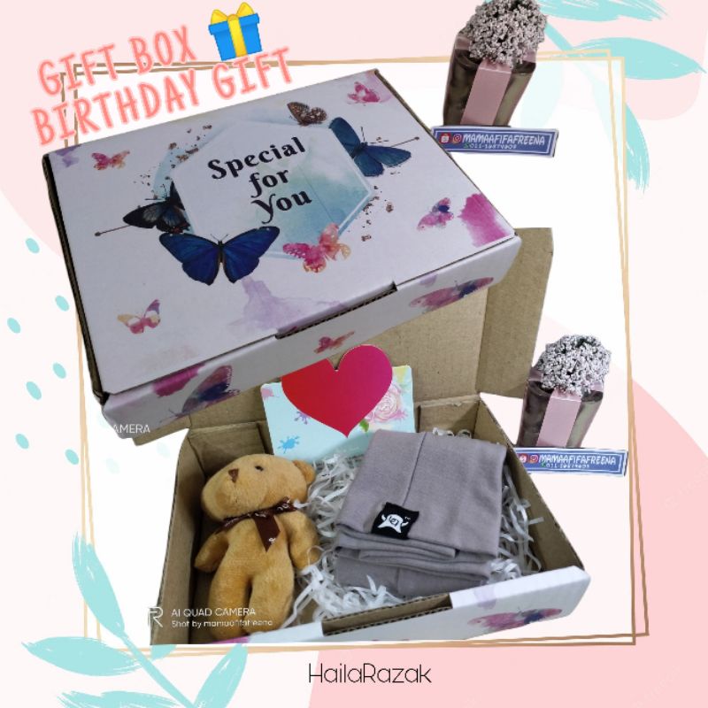 Hadiah Hari Guru Surprise Gift Box Birthday Giftbox Bychefiza Luxe Box ...