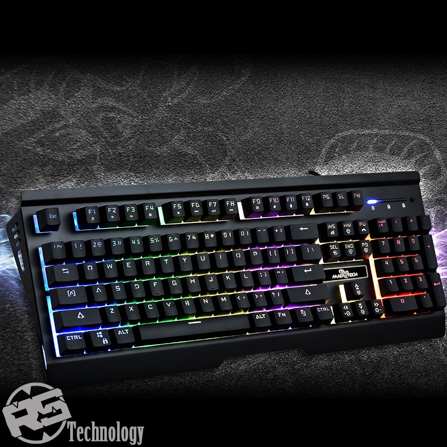 Madtech K610 RGB Plunger Switch Gaming Keyboard | Shopee Malaysia