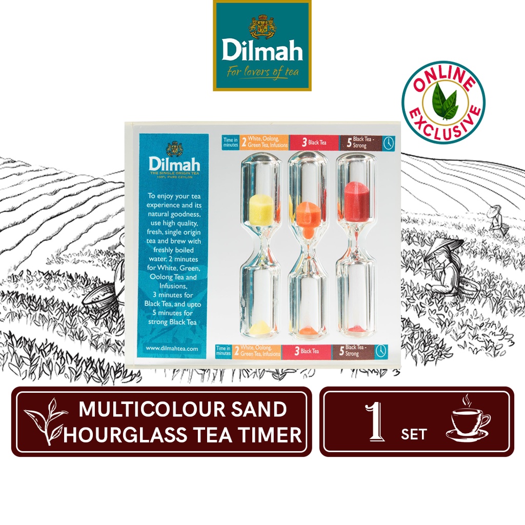 Dilmah Multicolour Sand Hourglass Tea Timer (1 Pc/Pack) | Shopee Malaysia