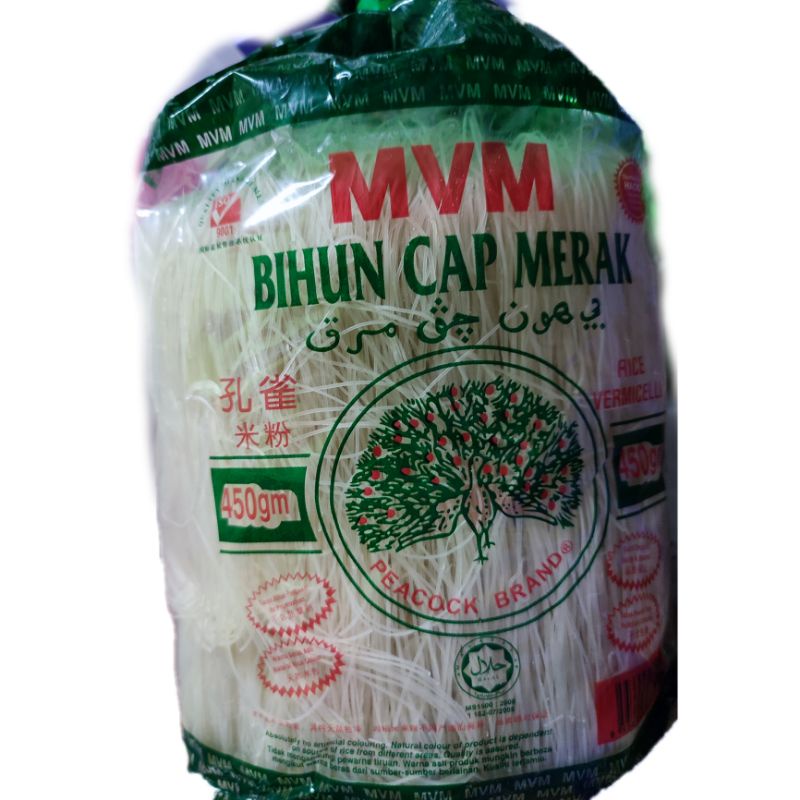 MVM Bihun Cap Merak 450gram (2 PEK) | Shopee Malaysia