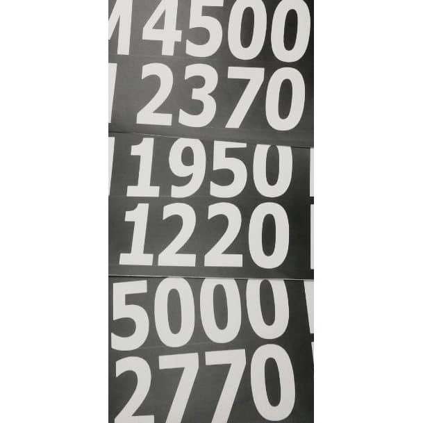 Lorry BDM BTM Sticker Numbering Digit 0 to 9 | Shopee Malaysia