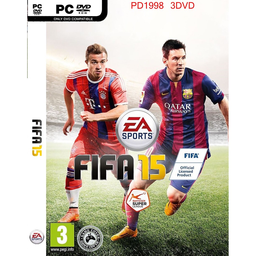[PC Game Collection] FIFA 15 - 3 DVD | Shopee Malaysia