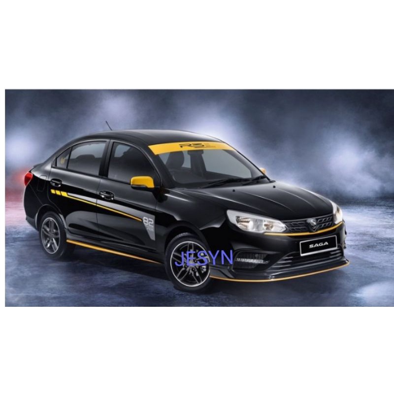 PROTON SAGA R3 LIMITED EDITION CAR BODY VINYL DECAL STICKER | Shopee ...