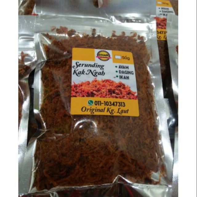 Serunding 500g Original Kg Laut🔥🔥 | Shopee Malaysia