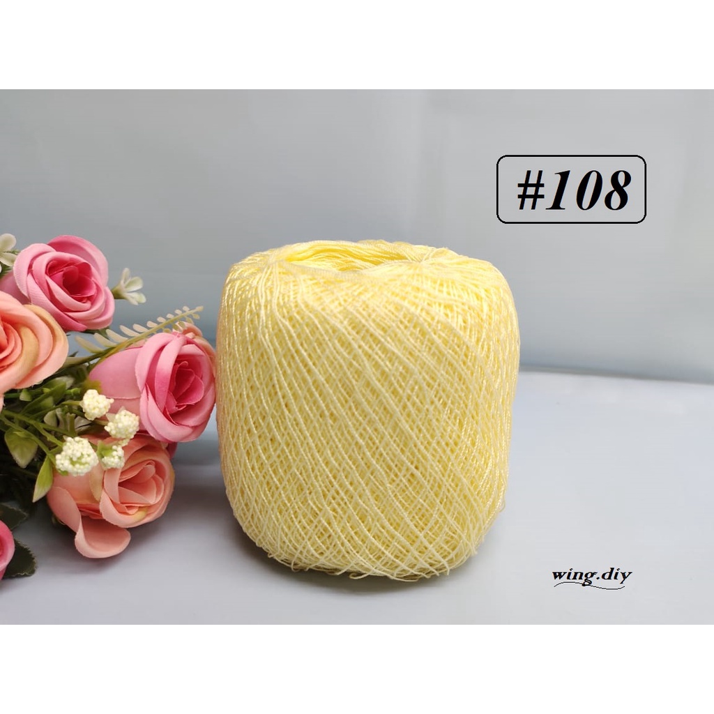 [NEW COLOUR] MINLON COUNTRY HIGH CLASS CROCHET YARN/ BENANG KAIT MINLON ...