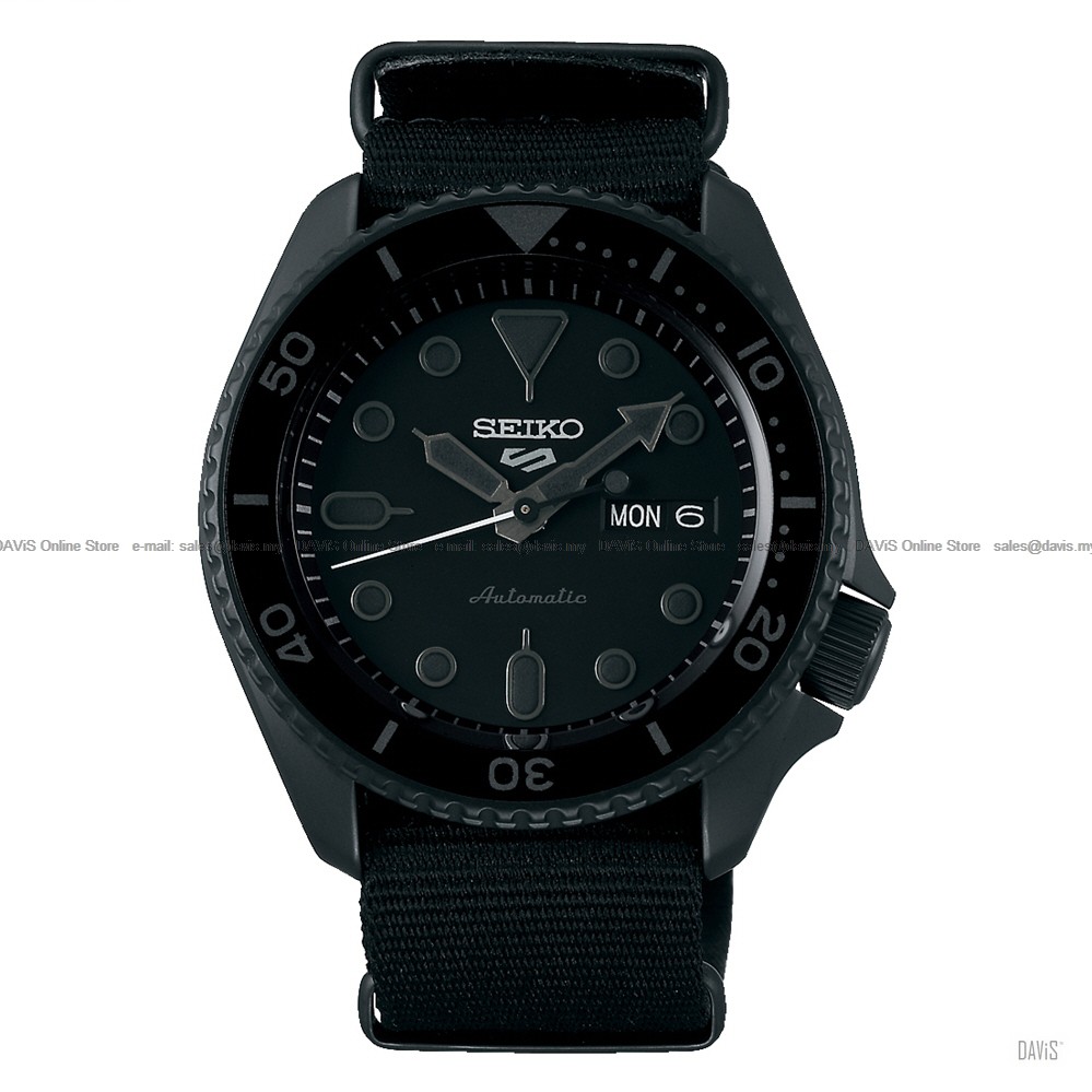 SEIKO 5 Sports SRPD79K1 Men's Watch Automatic Day Date 42.5mm Nylon ...
