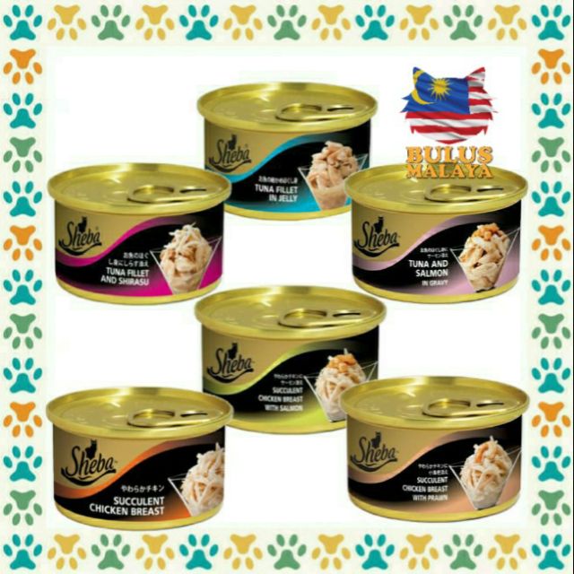 🍓 Sheba 85g Cat Canned Food 🍓 | Shopee Malaysia