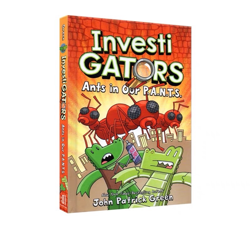 Hardcover InvestiGators 1-8 Full Colour English Comic Book(Hardcover No ...