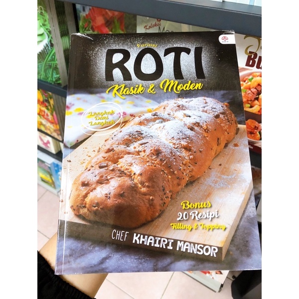 BUKU RESEPI: Roti: Klasik dan Moden | Shopee Malaysia