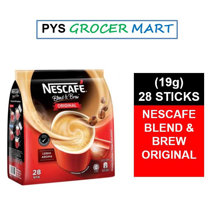 NESCAFE Blend & Brew Original 3IN1 (19g x 28s) | Shopee Malaysia