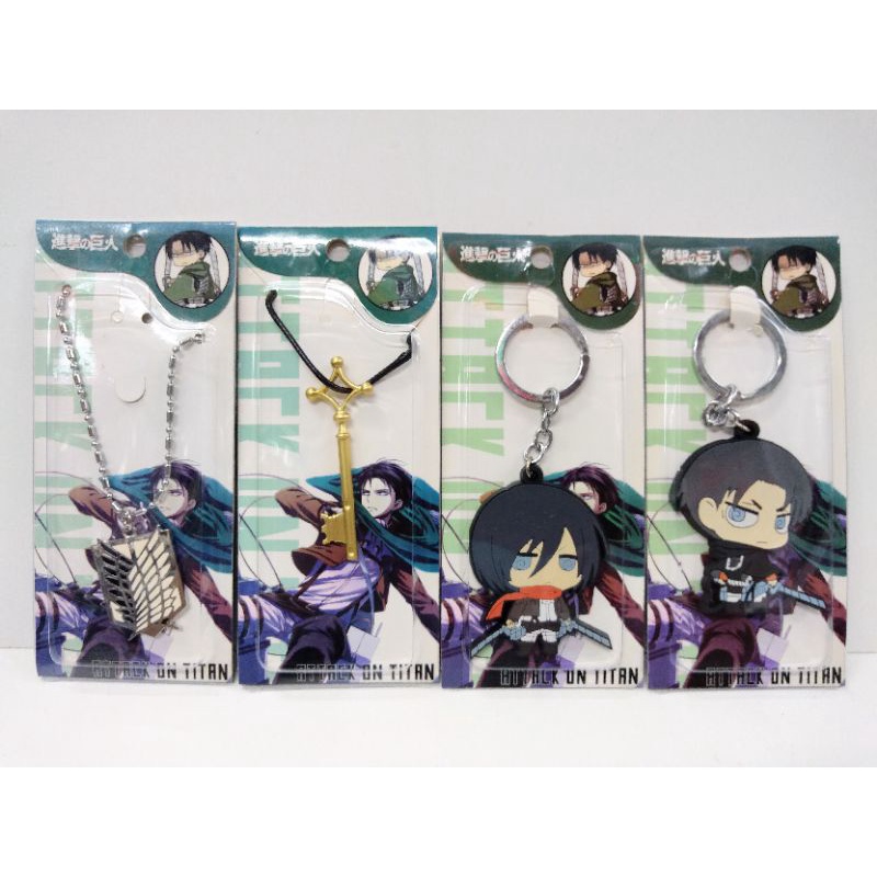Attack On Titan keychain & necklace | Shopee Malaysia