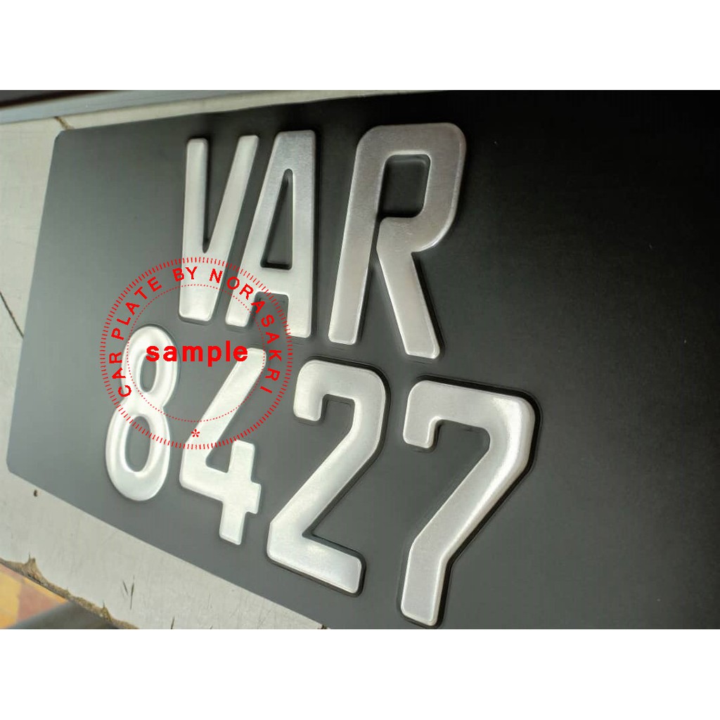 PERODUA ATIVA ~ 1PC PLATE BESI ALOI KETUK KERETA ( TAHAN PECAH ...