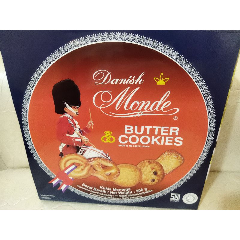 Danish MONDE BUTTER COOKIES 908 GRAM / DANISH MONDE BUTTER COOKIES ...
