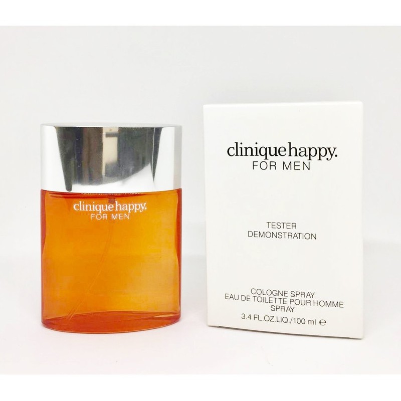 100% AUTHENTIC ORIGINAL TESTER👉 Clinique Happy Men EDT (100ml) | Shopee ...