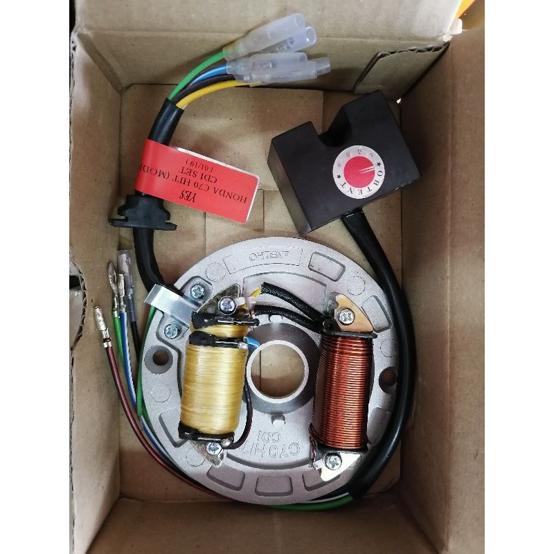 Honda C70 - cdi assembly set / cdi set complete [ modi] ( MIT / HIT ...
