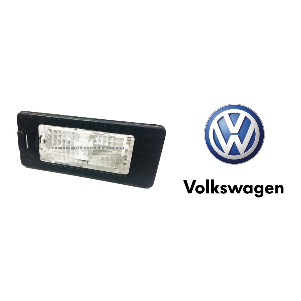 License Plate Light For Volkswagen Golf MK6 Polo Jetta Passat Touareg ...
