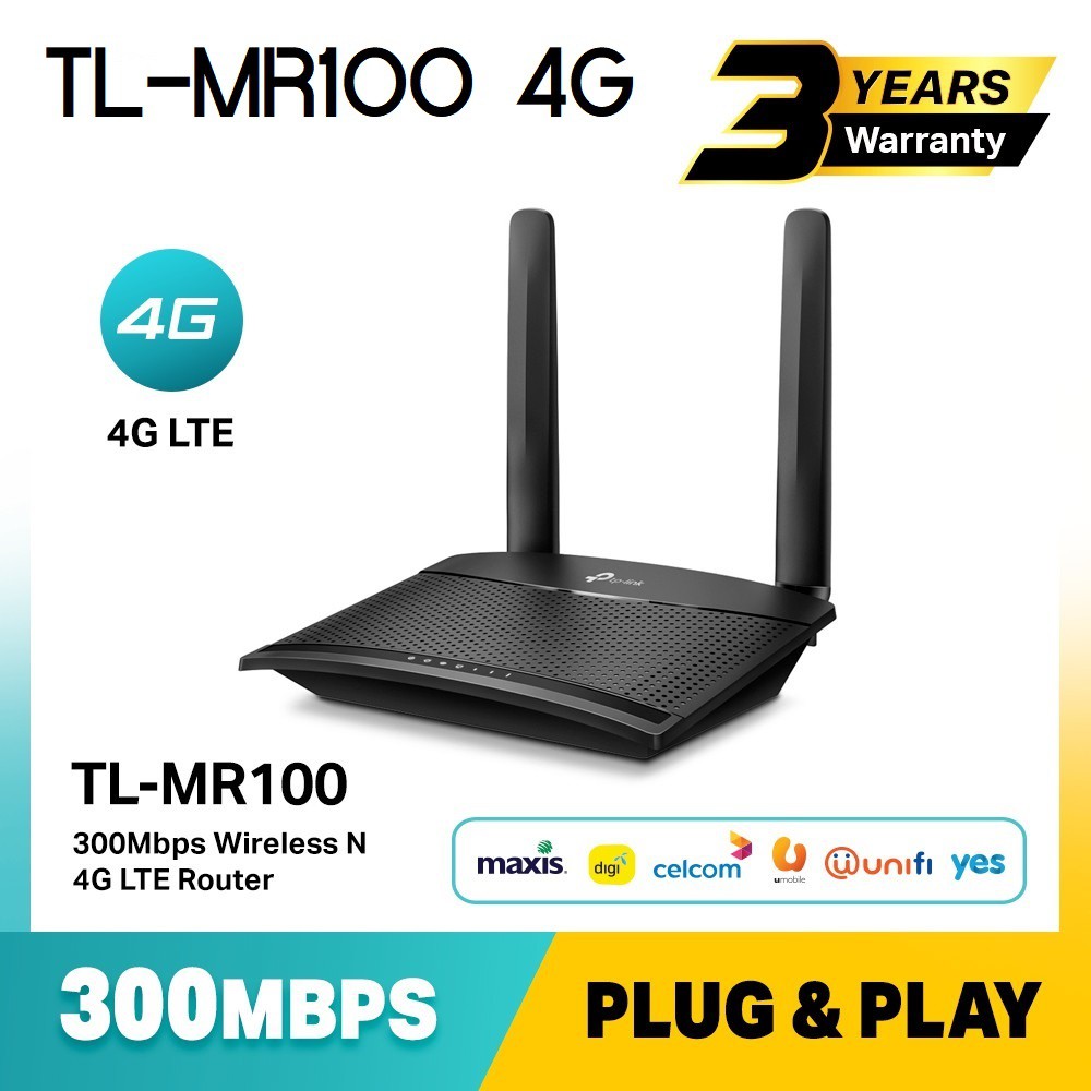 4G MODEM TL-MR100 TL-MR6400 MR400 MR200 MR100 MR6400 4G LTE Wireless ...
