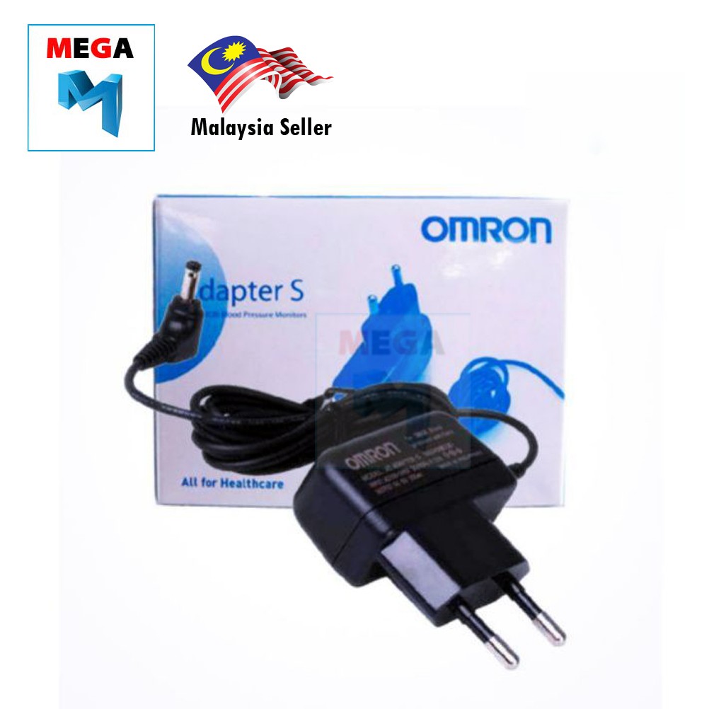 Omron adaptor Blood Pressure Monitor Adapter for omron (1unit) | Shopee ...